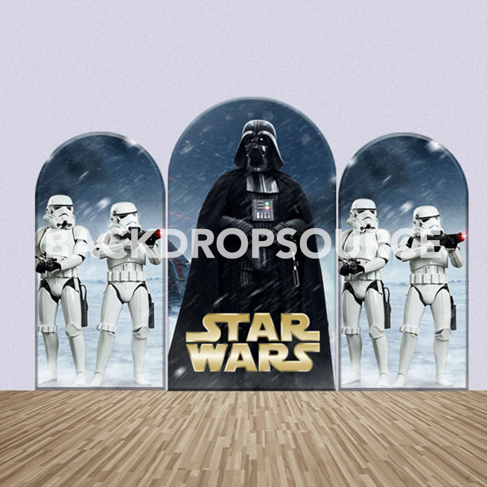 Customized Star Wars Themed Arch Backdrop | Backdropsource ...