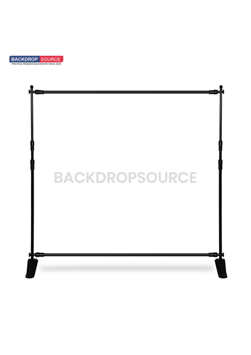 Fabric Media Wall Backdrop with Adjustable Stand – Backdropsource India