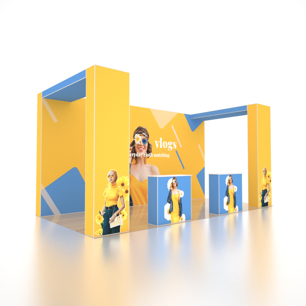 SEG Pro Popup Booth – Model 5 | Professional SEG Display Booth ...