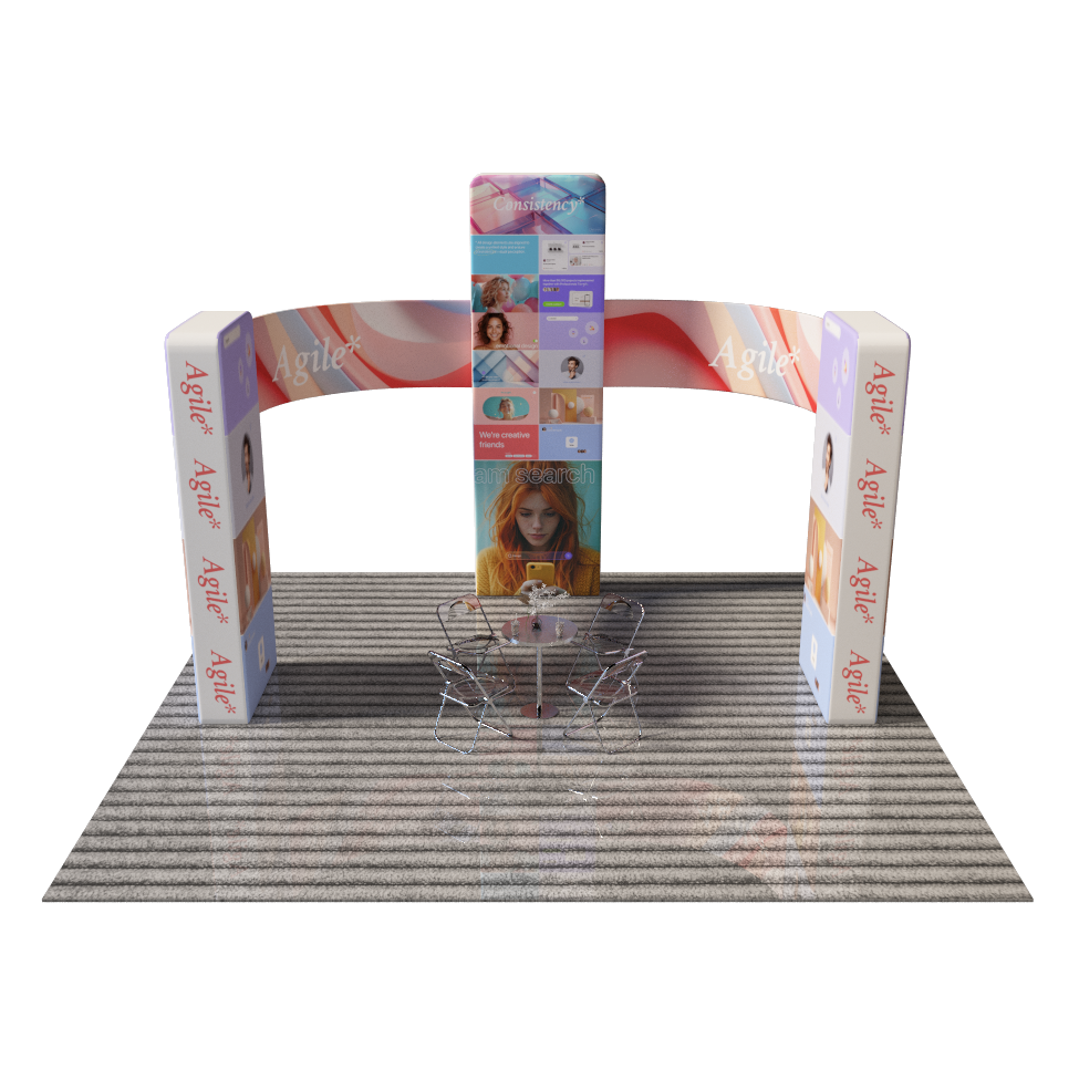 Modular Booth Kits 6m x 6m - Model 15 – Backdropsource India
