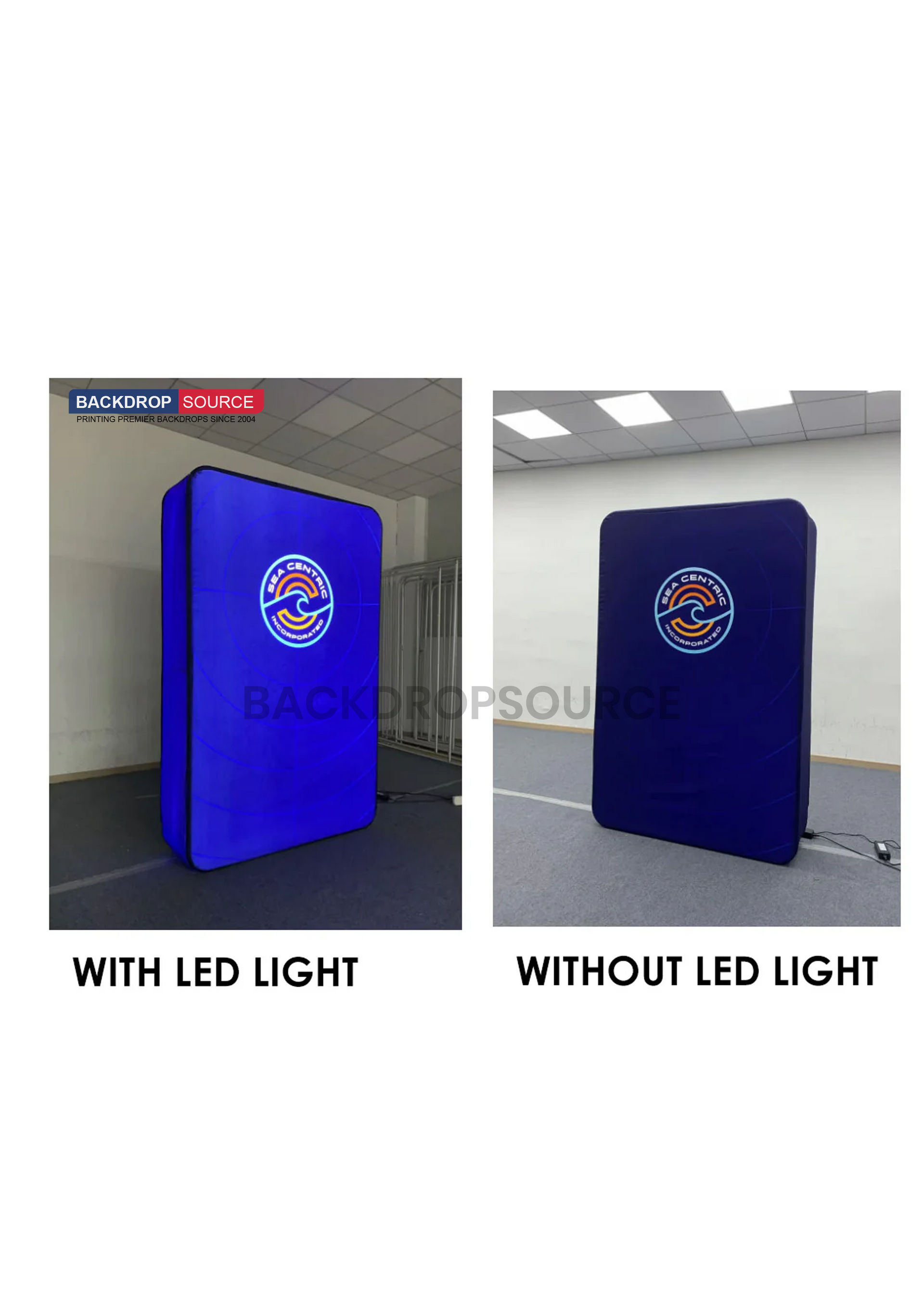 3D Fabric Wall with LED Backlighting India | Stunning & Modern Display ...