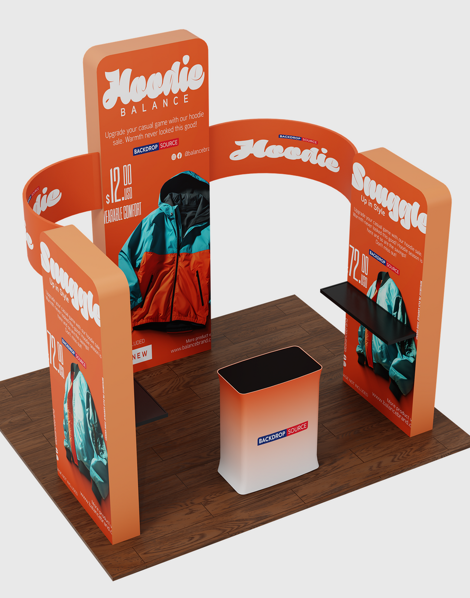 Modular Booth Kits 6m x 6m - Model 15 – Backdropsource India