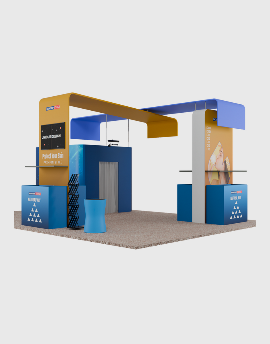 Modular Booth Kits 6m x 6m - Model 12 – Backdropsource India