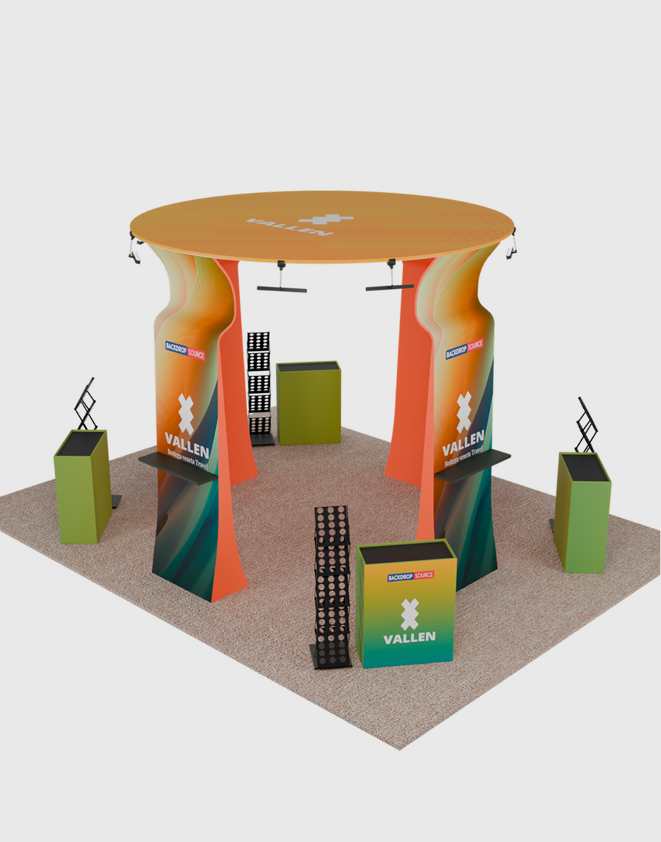 Modular Booth Kits 6m x 6m - Model 13 – Backdropsource India