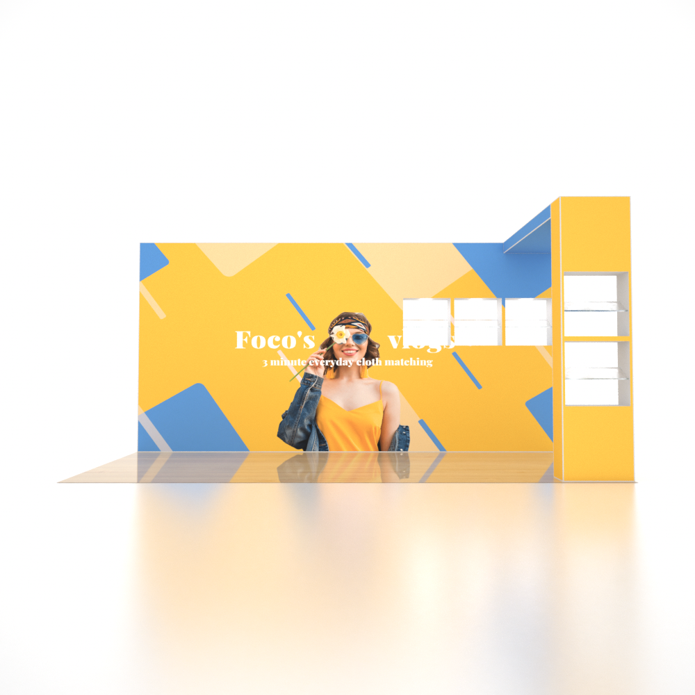 SEG Pro Popup Booth – Model 8 | Professional SEG Display Booth ...