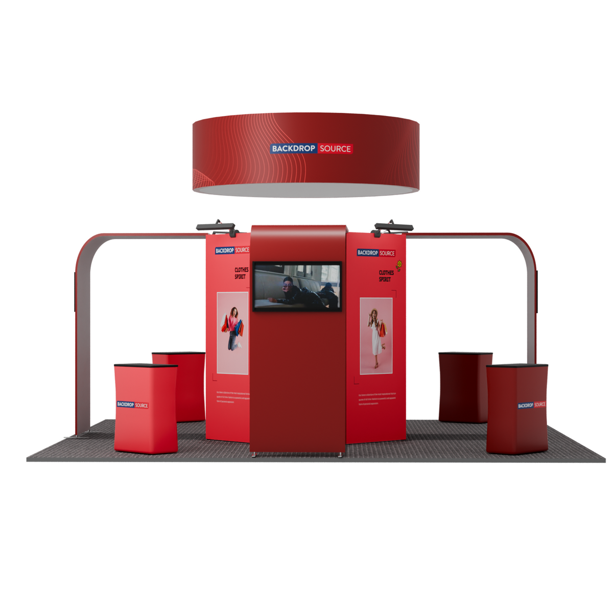 Modular Booth Kits 6m - Model 06 | Backdropsource – Backdropsource India