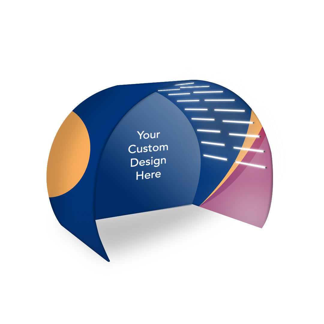 Semi-Circular Photo Booth Enclosure – Backdropsource India