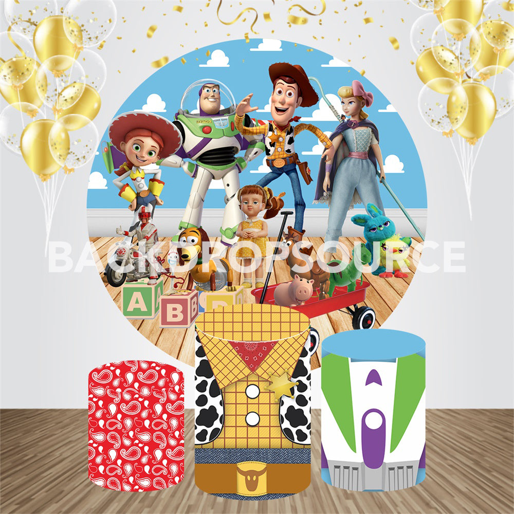 Toy Story Themed Event Party Backdrop Kit – Backdropsource India
