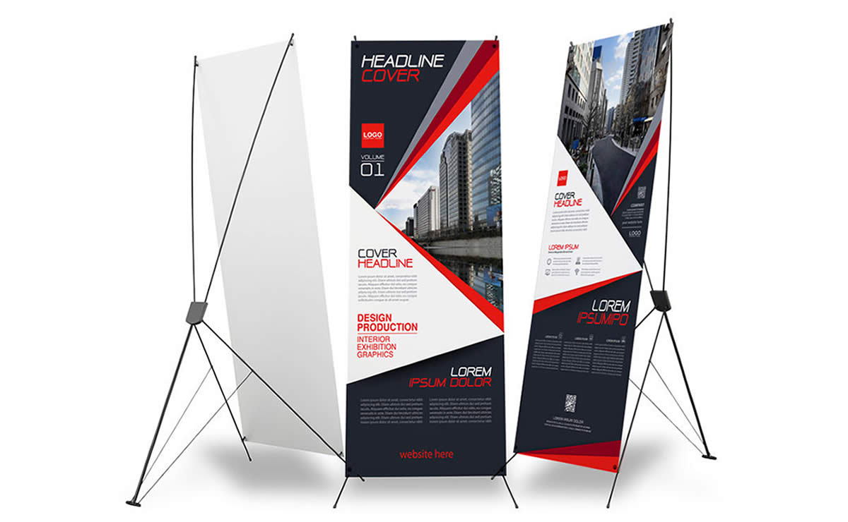 X-Banner Stands | Portable, Durable & Easy Display Solutions ...