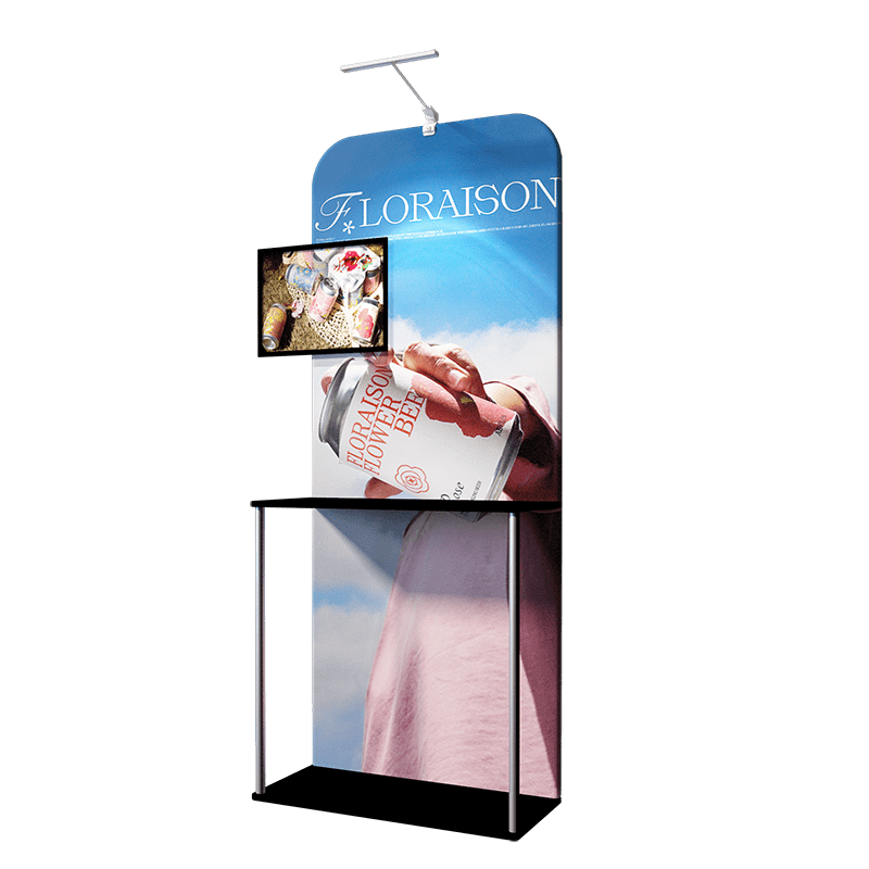 H-8.5ft Portable Exhibition Display Stand for Trade Shows ...