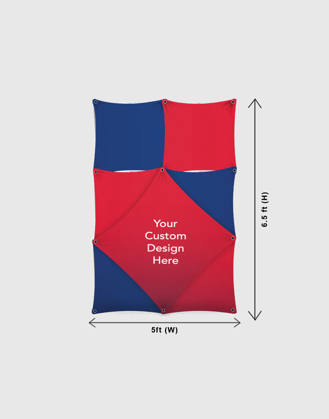 2x3 Geometrix Grid Pop Up Display for Exhibitions – Backdropsource India