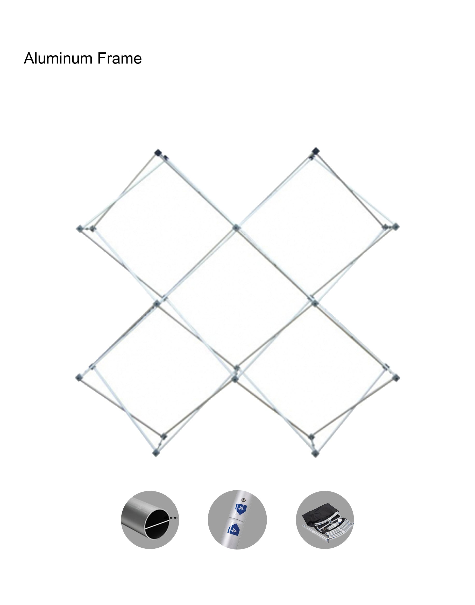 X Pop up Geometrix Grid Display for Trade shows in USA – Backdropsource ...